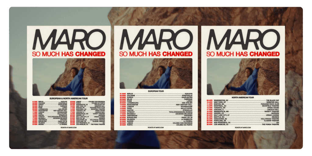 MARO | Tour